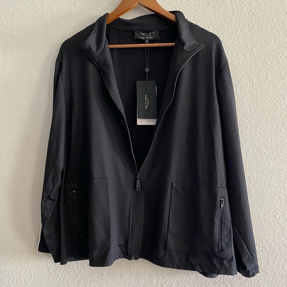 rag & bone | Jackets & Coats | Nwt Rag Bone Mens Black Japanese Knit ...